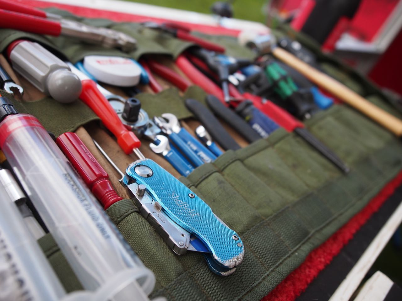Spotted at Tweedlove – A tool roll to covet – Singletrack World Magazine