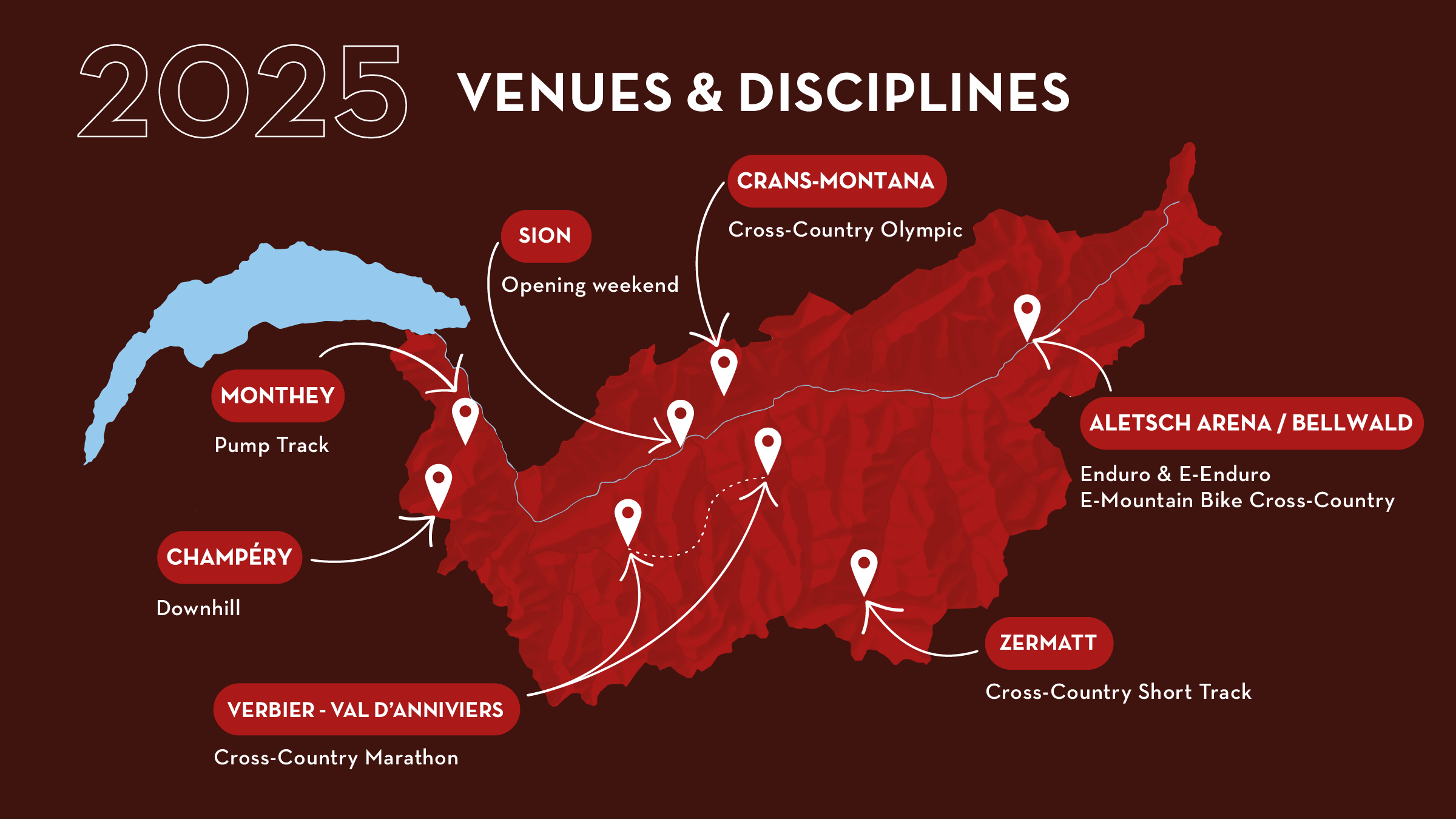 Calendar Announced For 2025 UCI Mountain Bike World Championships ...